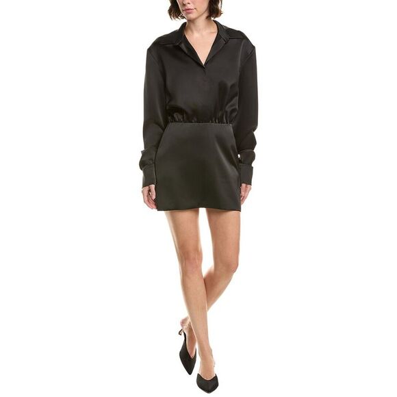 MACH & MACH | Dresses | Mach Mach Womens Karma Flower Mini Dress Black ...